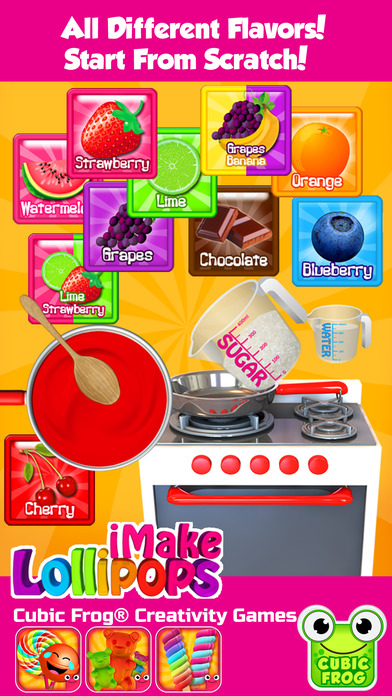 App Shopper: iMake Lollipops-Candy Making Kitchen Games (Games)