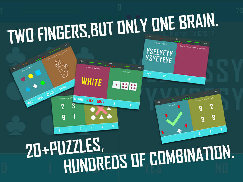 App Shopper: Two Fingers, but only one brain (2 F 1 B) - Split Brain ...
